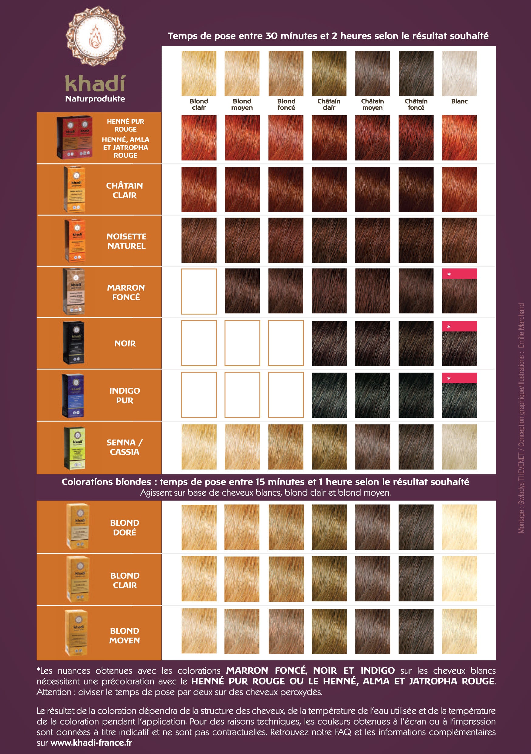 Colorations Végétales l coloration naturelle l teinture cheveux ...